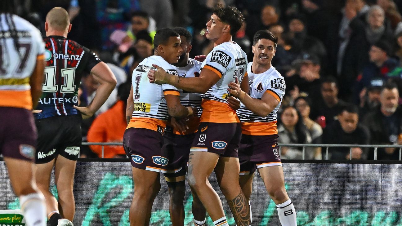 NRL Round 13 Broncos topple fast-finishing Warriors in Napier - ESPN