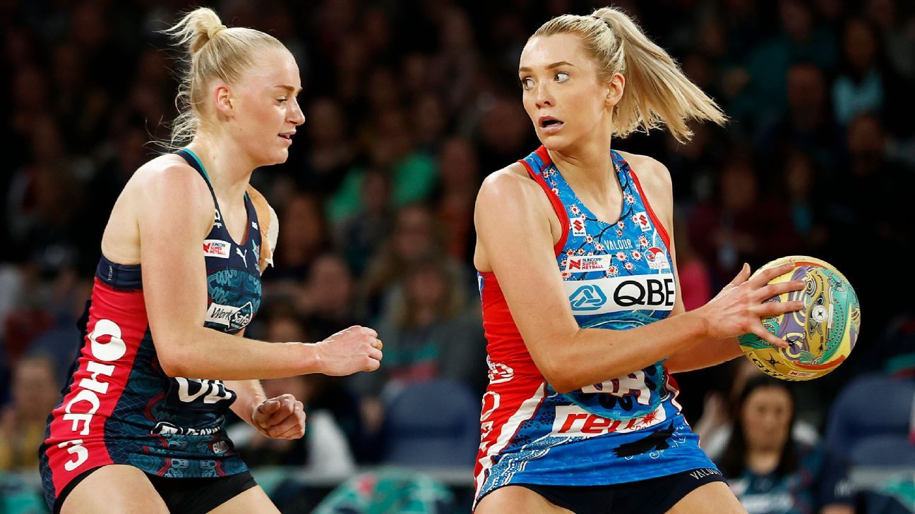 Swifts deliver first Super Netball home loss for Vixens - ESPN