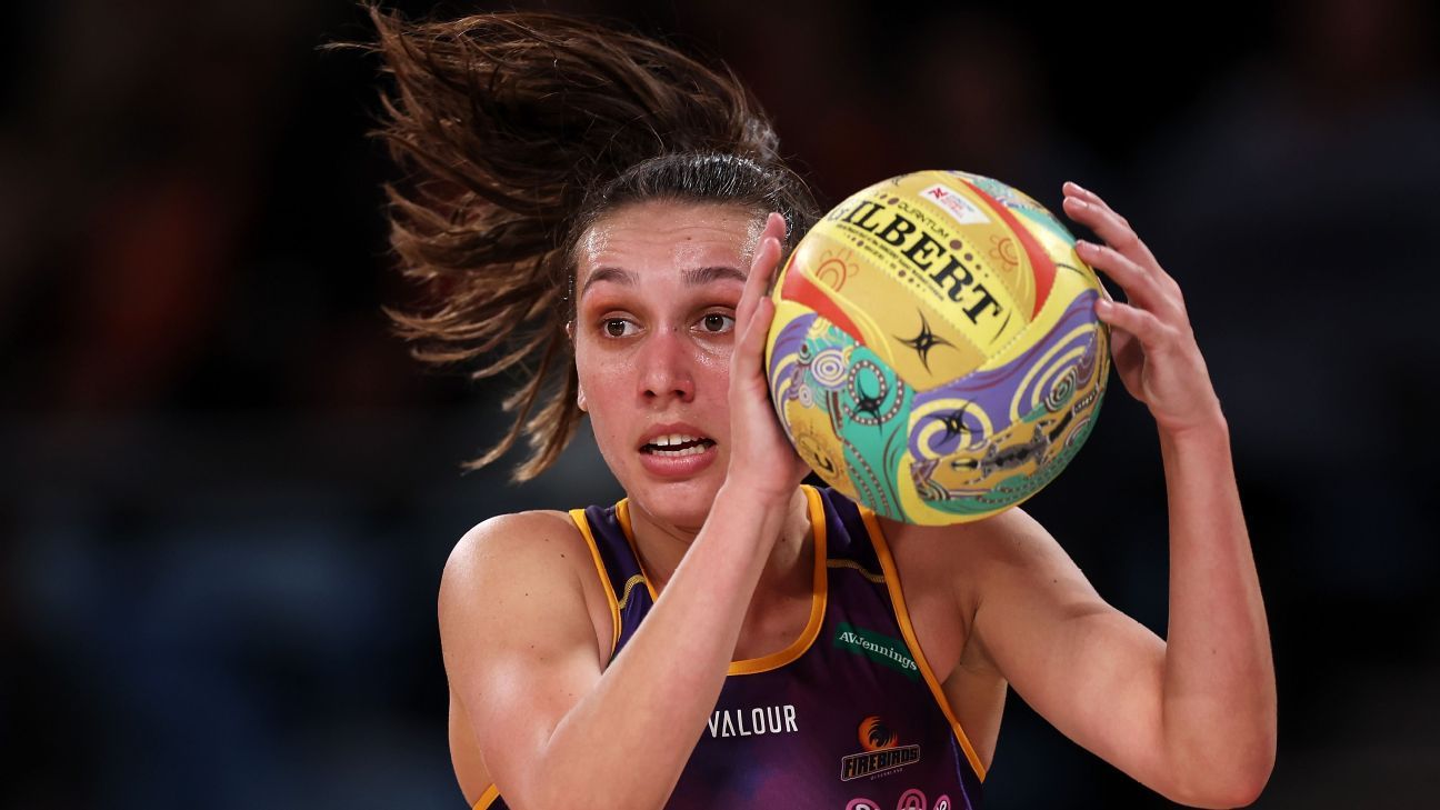 Queensland Firebirds beat Giants to bank third Super Netball win - ESPN