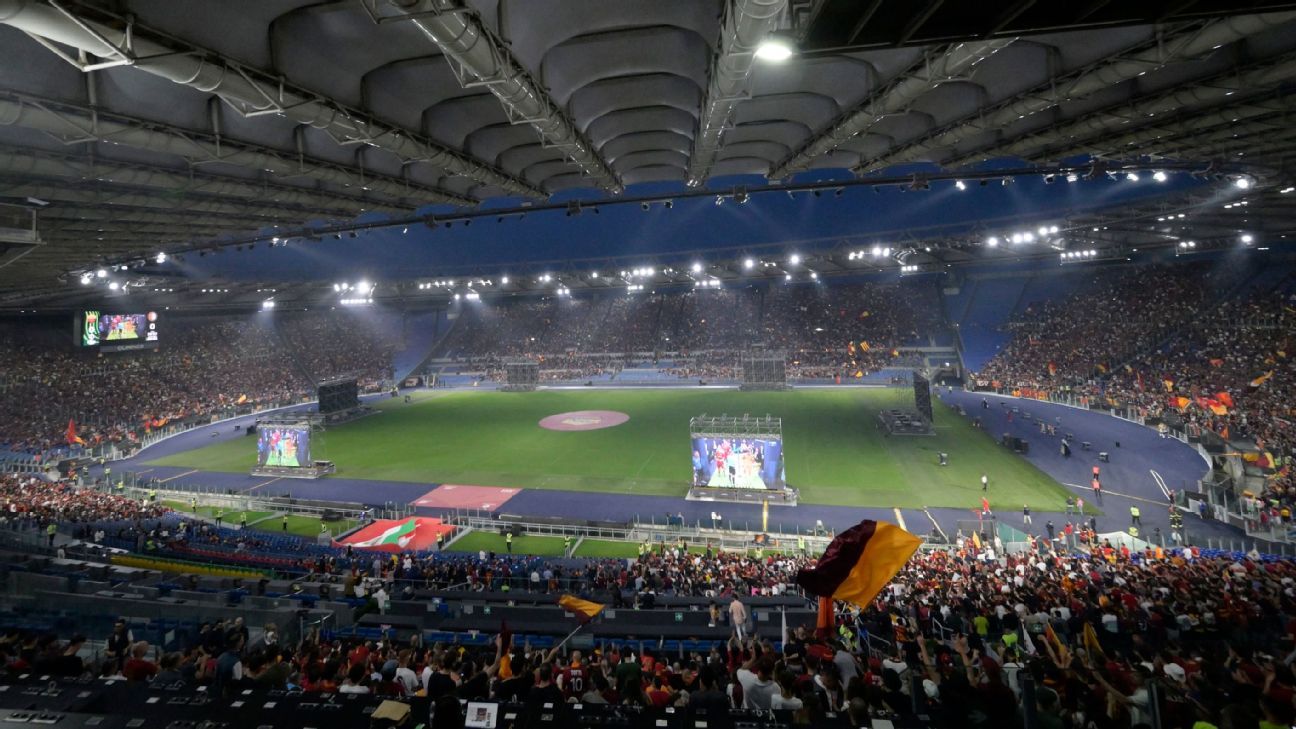 Roma abrirá el Estadio Olímpico para ver en pantallas gigantes la final ...