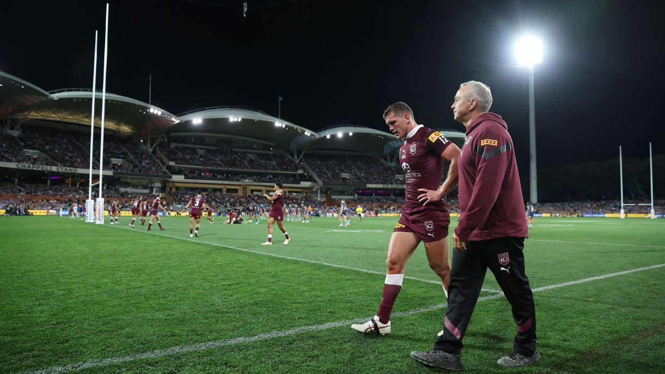 Queensland's Gilbert dislocates shoulder in Origin - ESPN