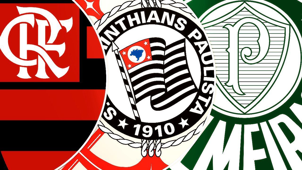 Ranking dos mais valiosos tem Flamengo e Palmeiras, mas Corinthians ...