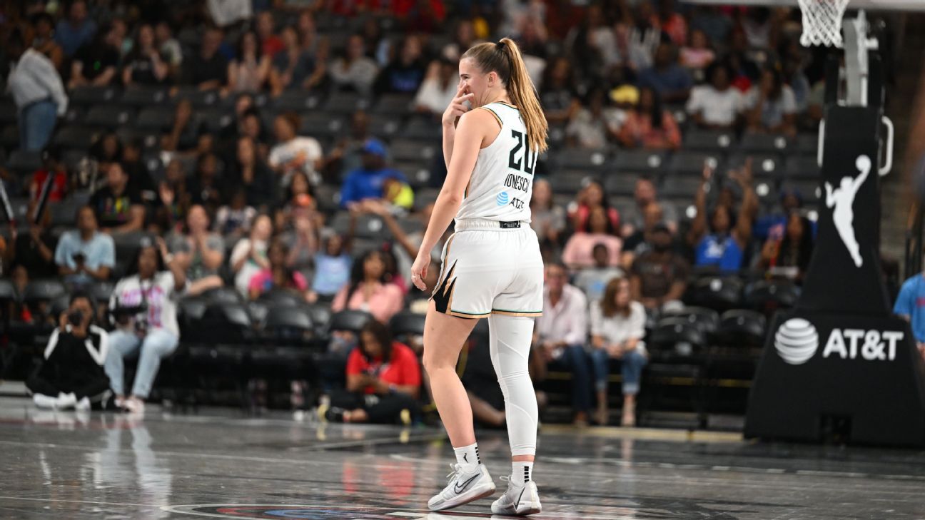 Sabrina Ionescu's career-high 37 points, 8 3s lead Liberty - ESPN