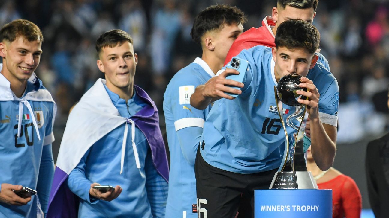 González, Duarte, Sosa y la consagración de Uruguay - ESPN