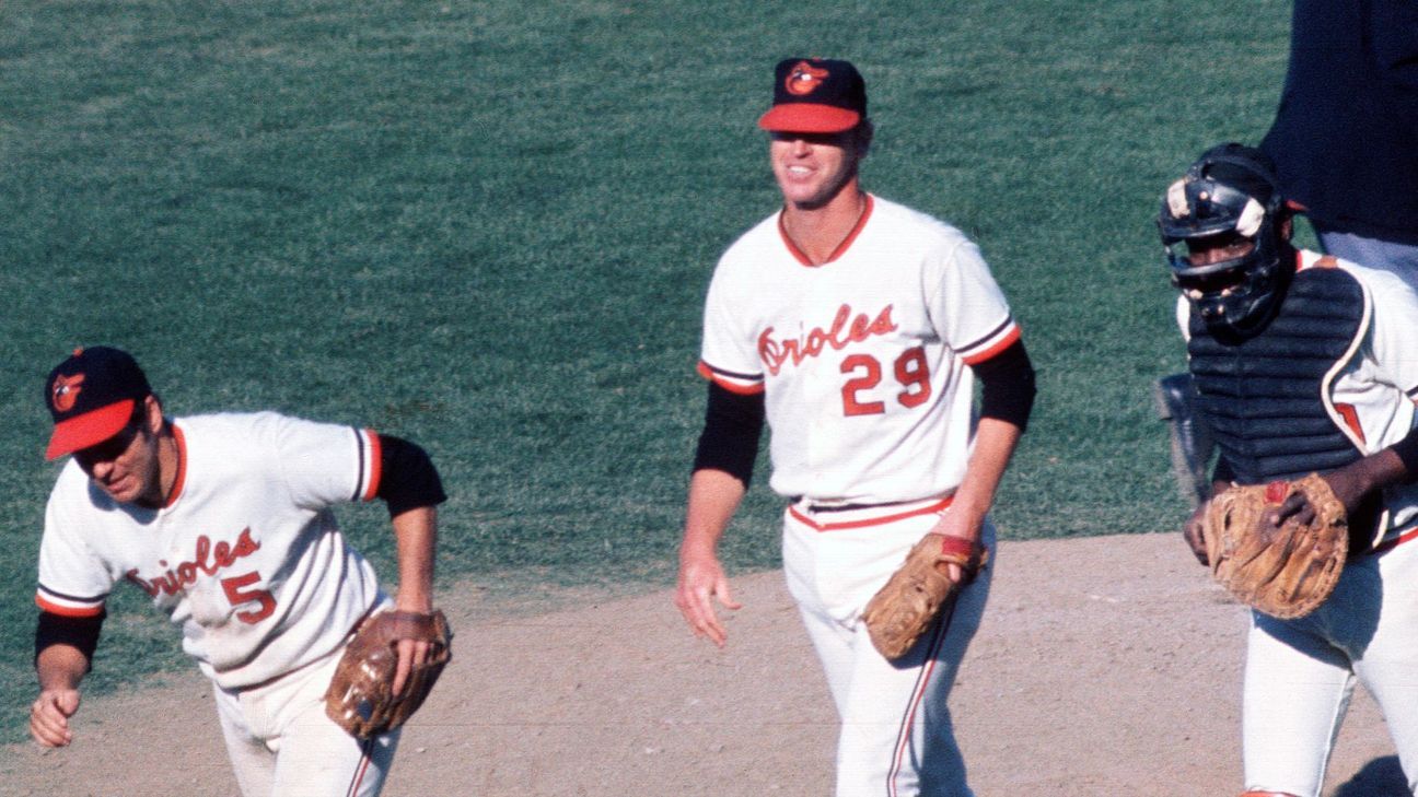 Dick Hall, reliever for two Orioles World Series teams, dies - ESPN