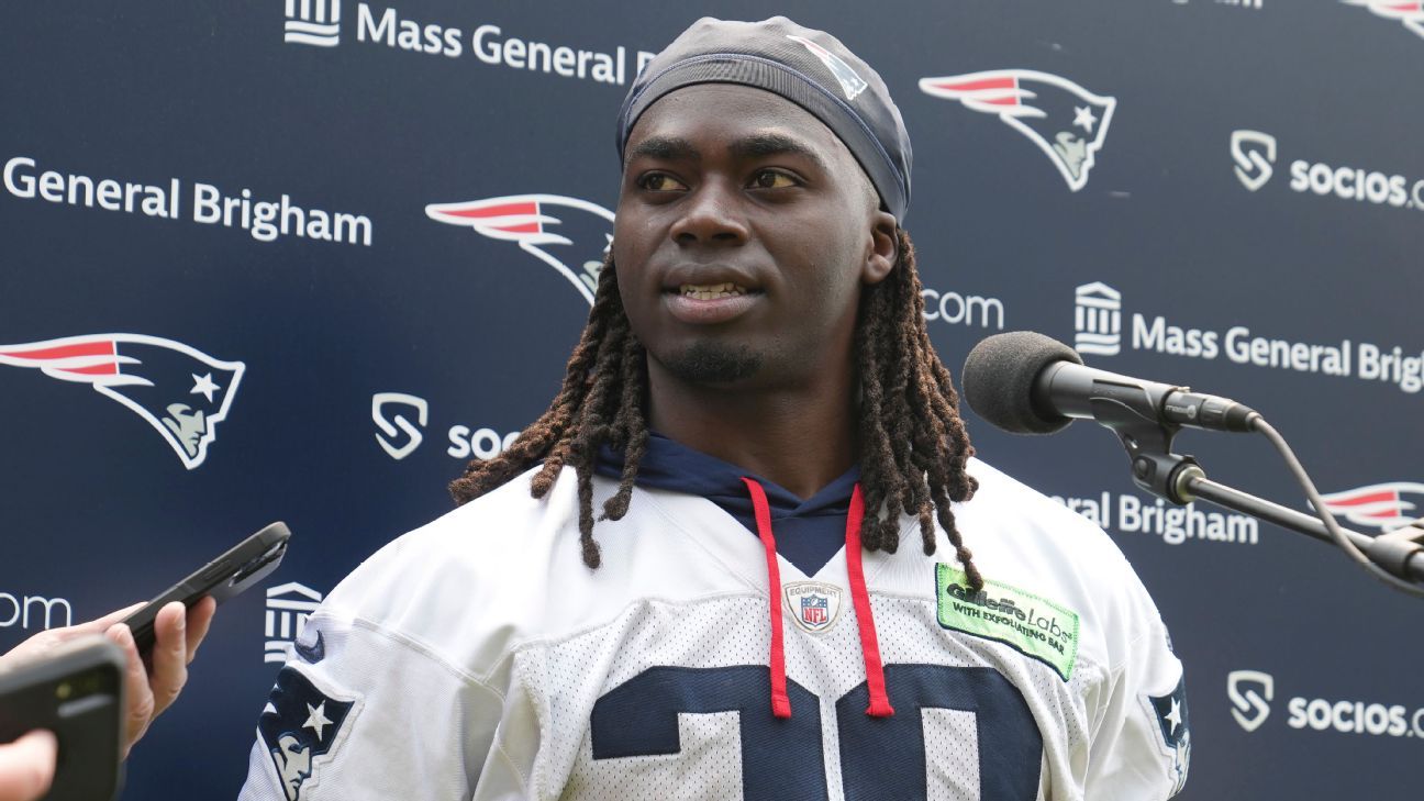 James White sees big season ahead for Patriots' RB Rhamondre Stevenson ...