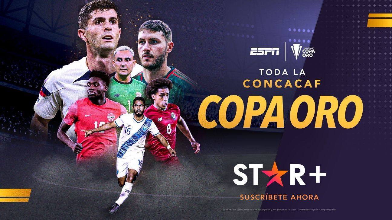 Las transmisiones de la Copa Oro 2023 por Star+ - ESPN
