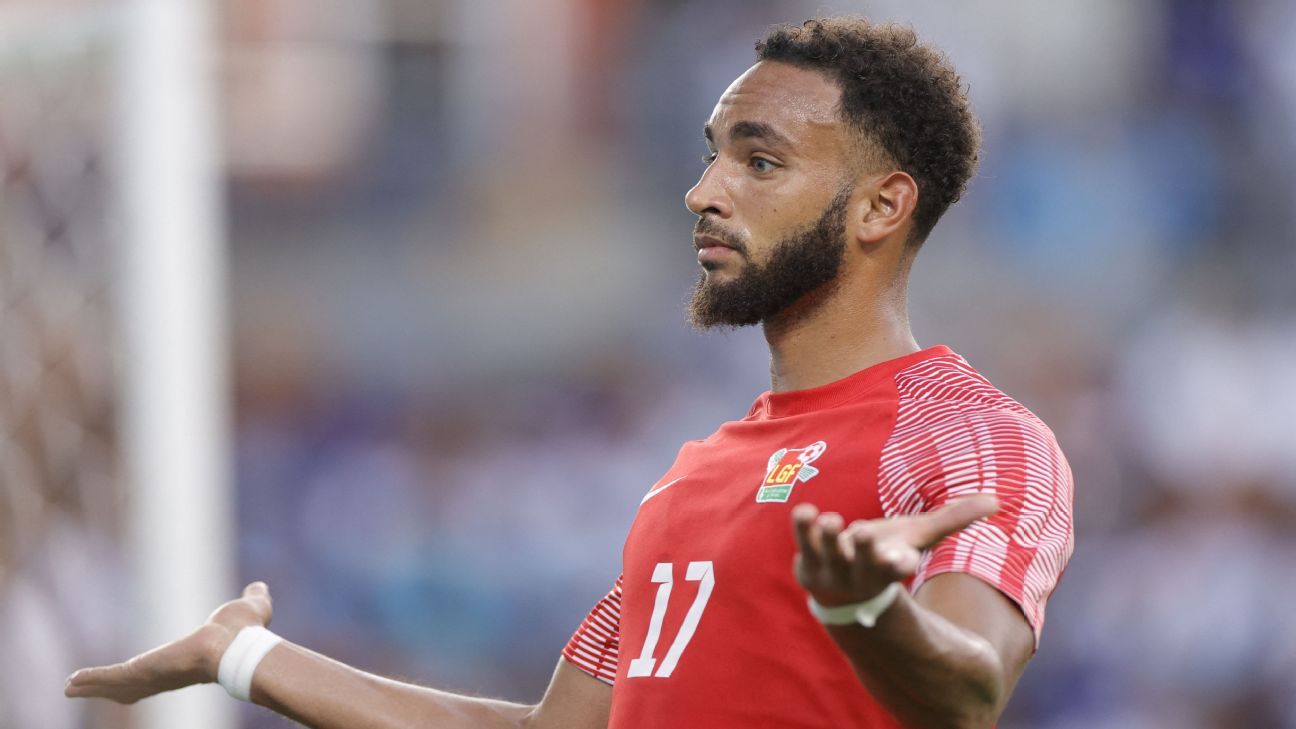 Prachtige goal Baron voor Guadeloupe, Canada speelt weer gelijk - ESPN