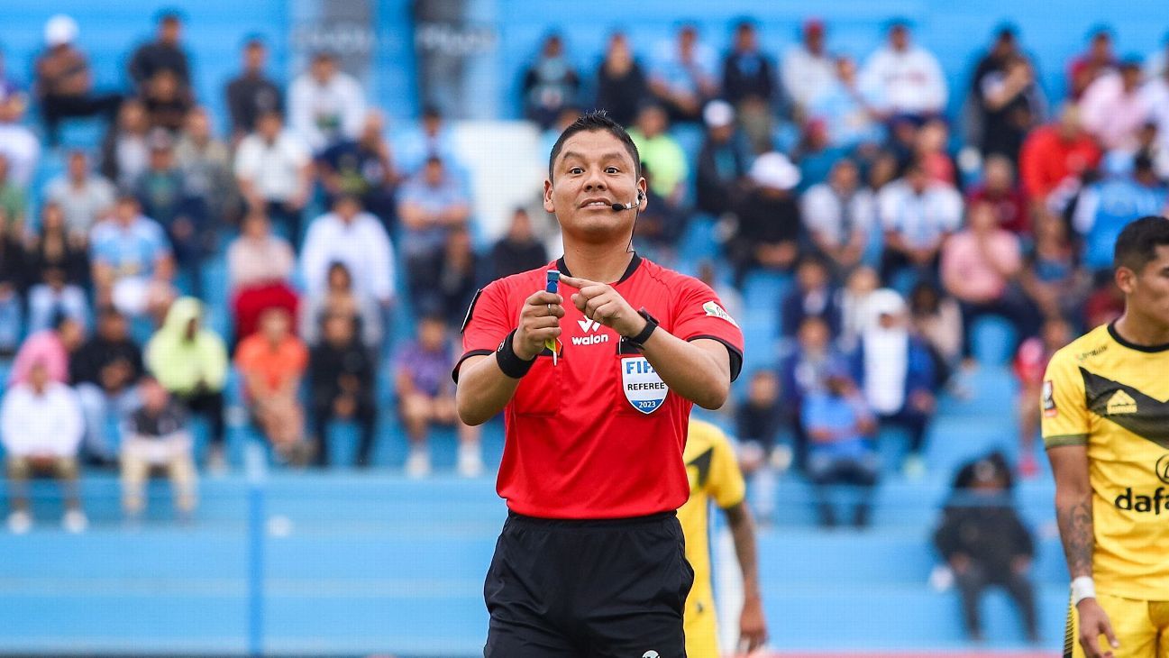 Joel Alarcón será el árbitro del clásico entre Alianza Lima y Sporting Cristal - ESPN