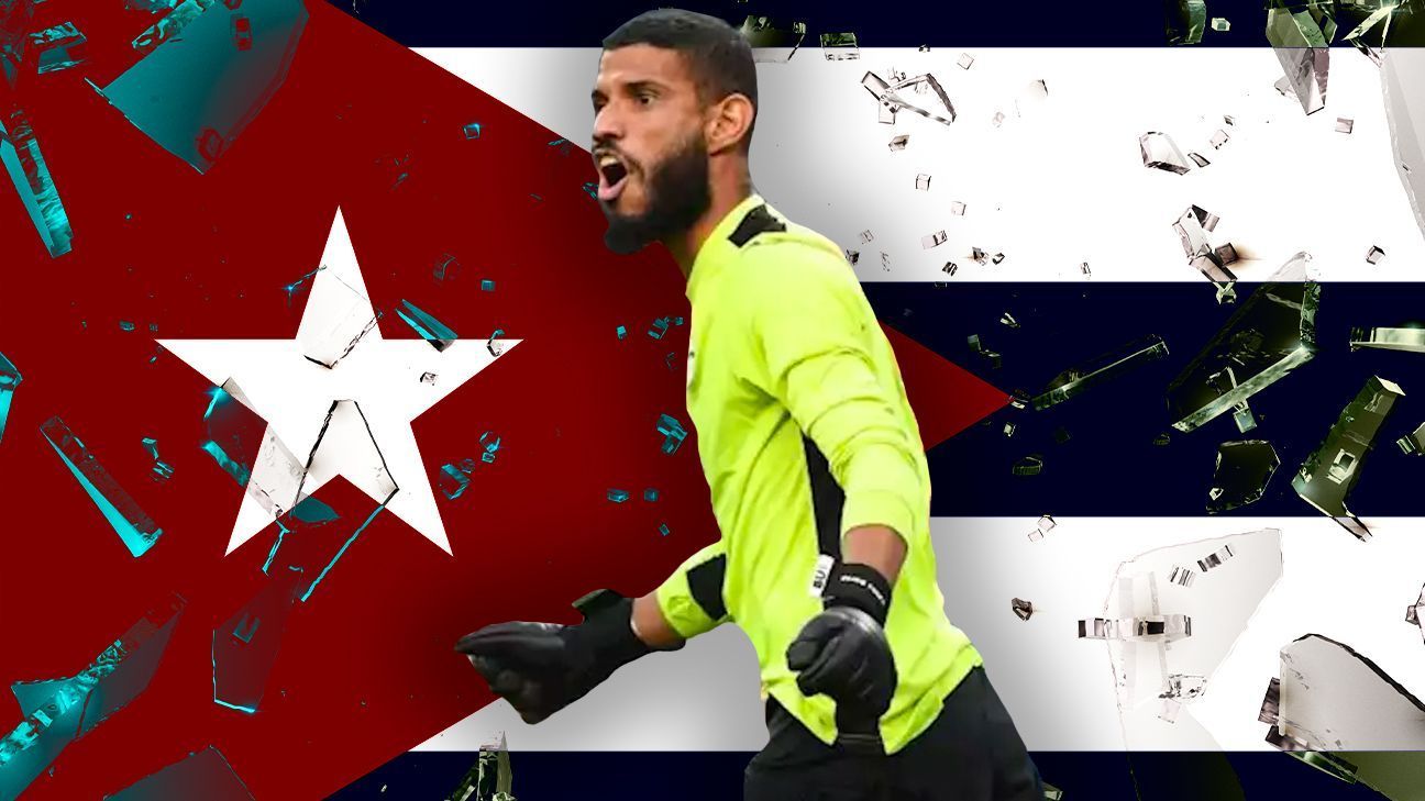 Sandy Sánchez, portero de Cuba y Pantoja, desertó después de Copa Oro ...