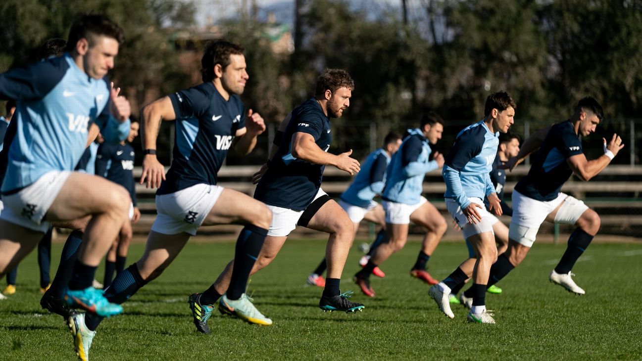 Los Pumas y los All Blacks realizaron el Captain's Run - ESPN