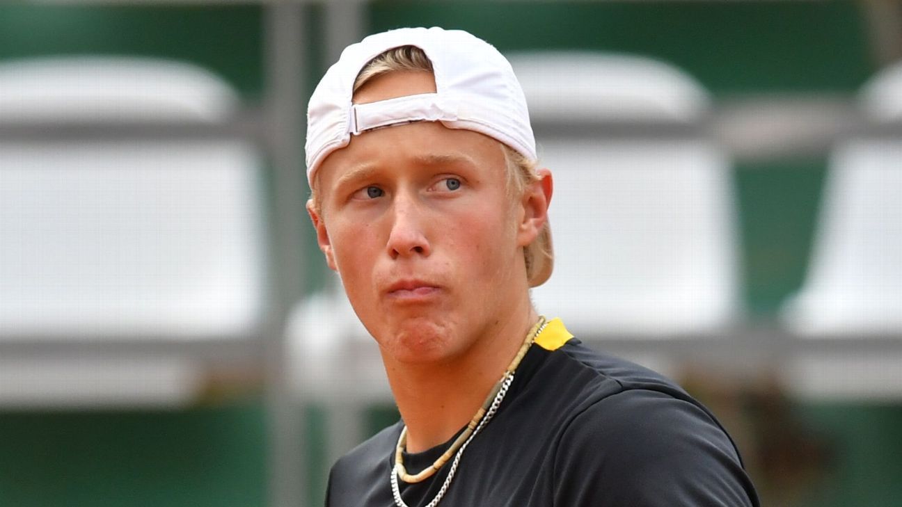 El hijo de Bjorn Borg ganó su primer partido a nivel ATP - ESPN