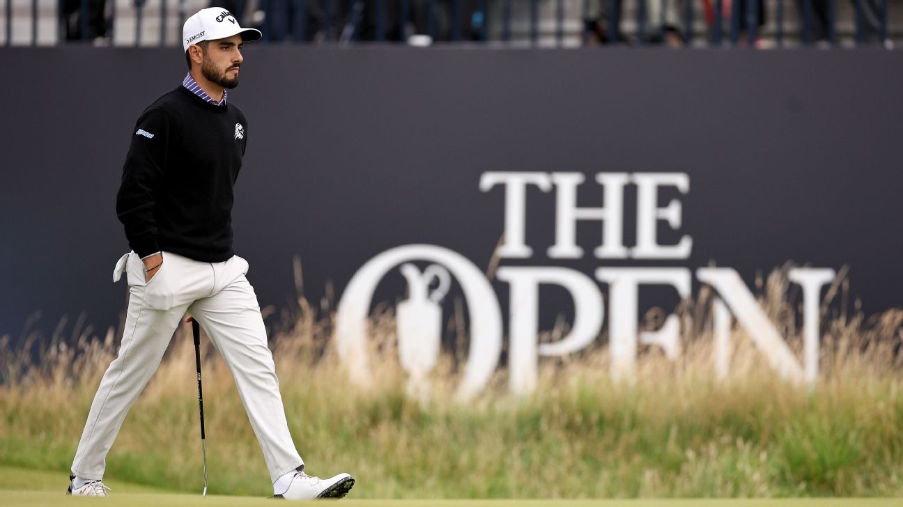 El mexicano Abraham Ancer pasó el corte en The Open - ESPN