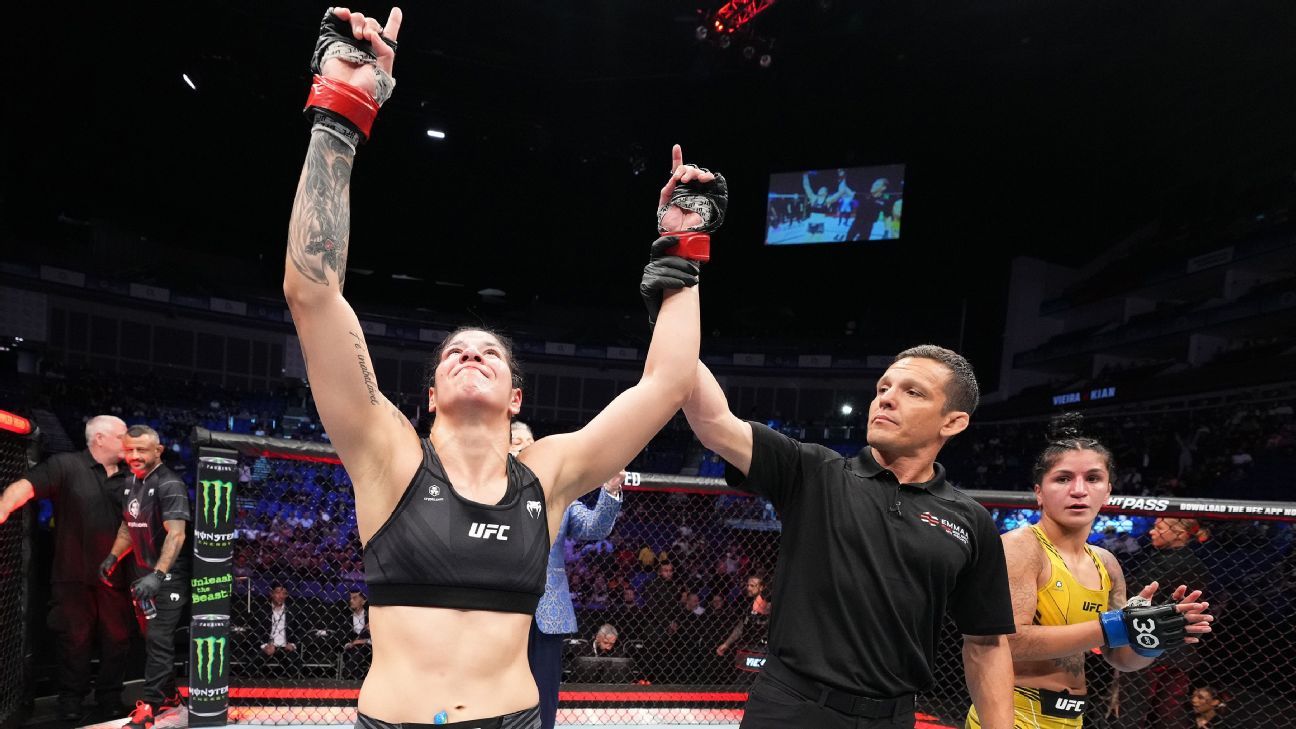 Ketlen Vieira vence no UFC Londres e abre caminho para o cinturão - ESPN