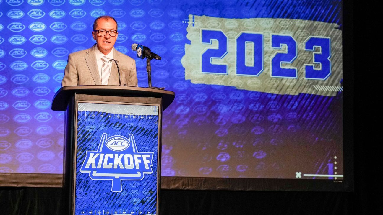 ACC commissioner says conference is strong, downplays strife - ESPN