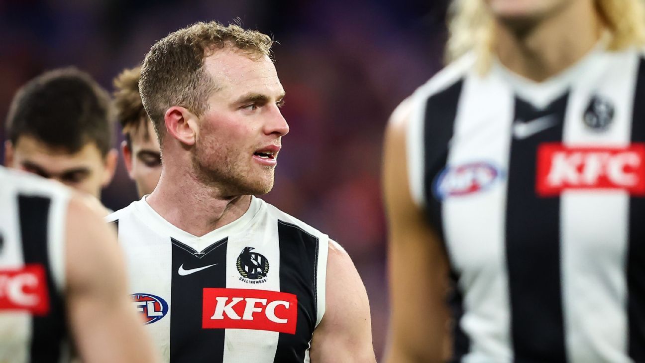 AFL Craig McRae declares subbed Tom Mitchell as integral to Magpies - ESPN