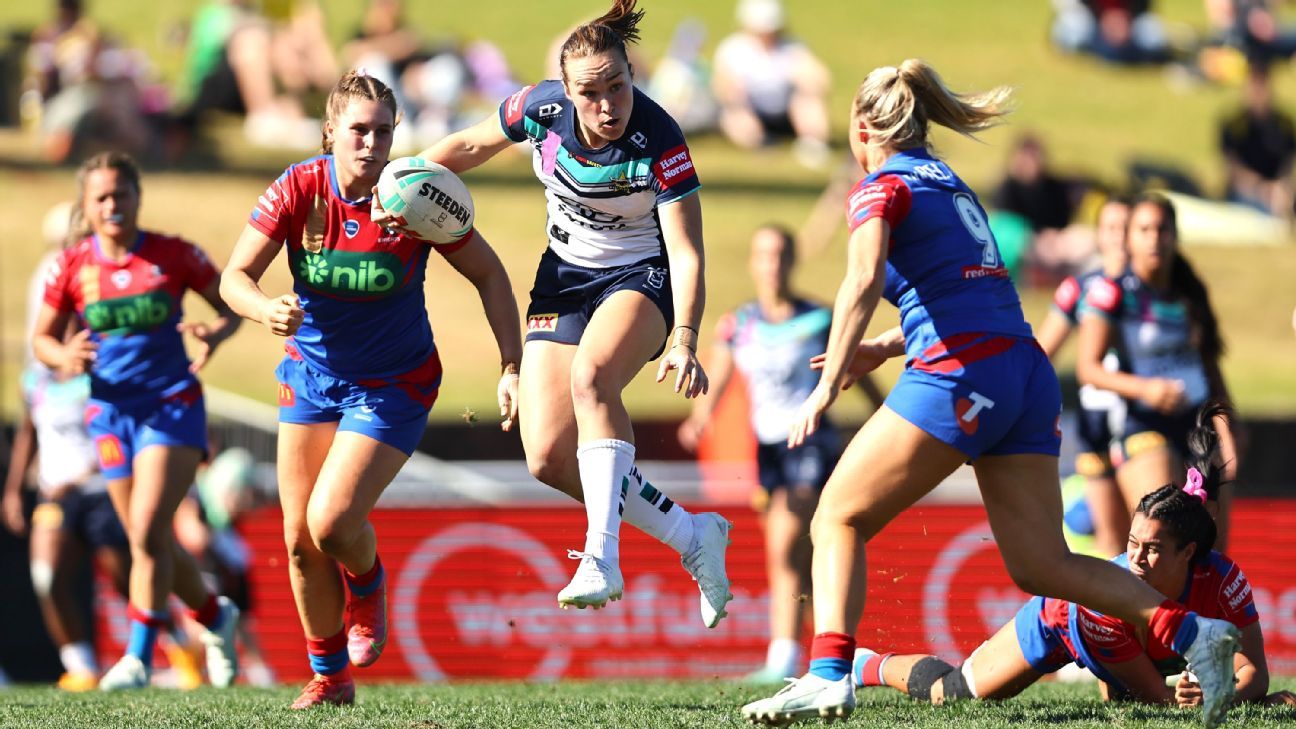 NRLW Round 2 Classy Dibb delivers as Cowboys upset NRLW premiers - ESPN