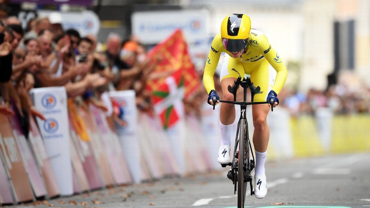 Demi Vollering se alzó con el titulo del Tour de France - ESPN