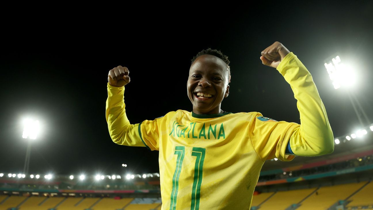 Kgatlana reveals family deaths during South Africa's WWC run - ESPN