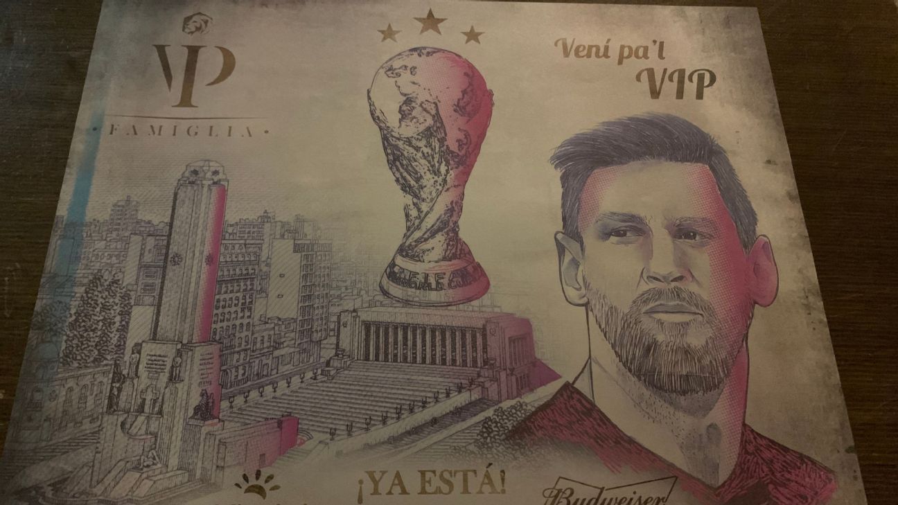 'Madeirada' na cabeça de Messi faz bar badalado da família do astro ...