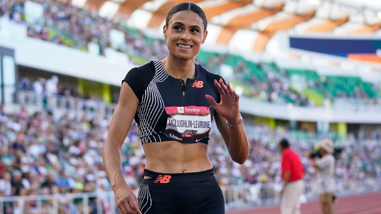 Sydney McLaughlin-Levrone to skip world championships due to knee - ESPN