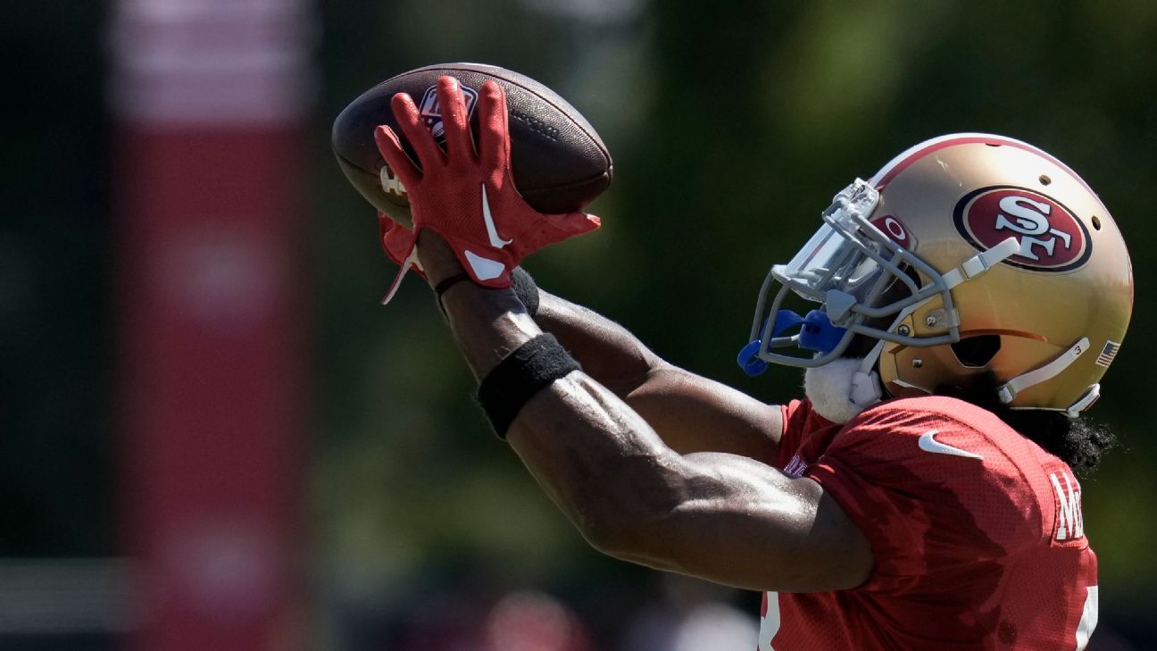 Ray-Ray McCloud, de 49ers, se perderá dos meses por muñeca rota - ESPN