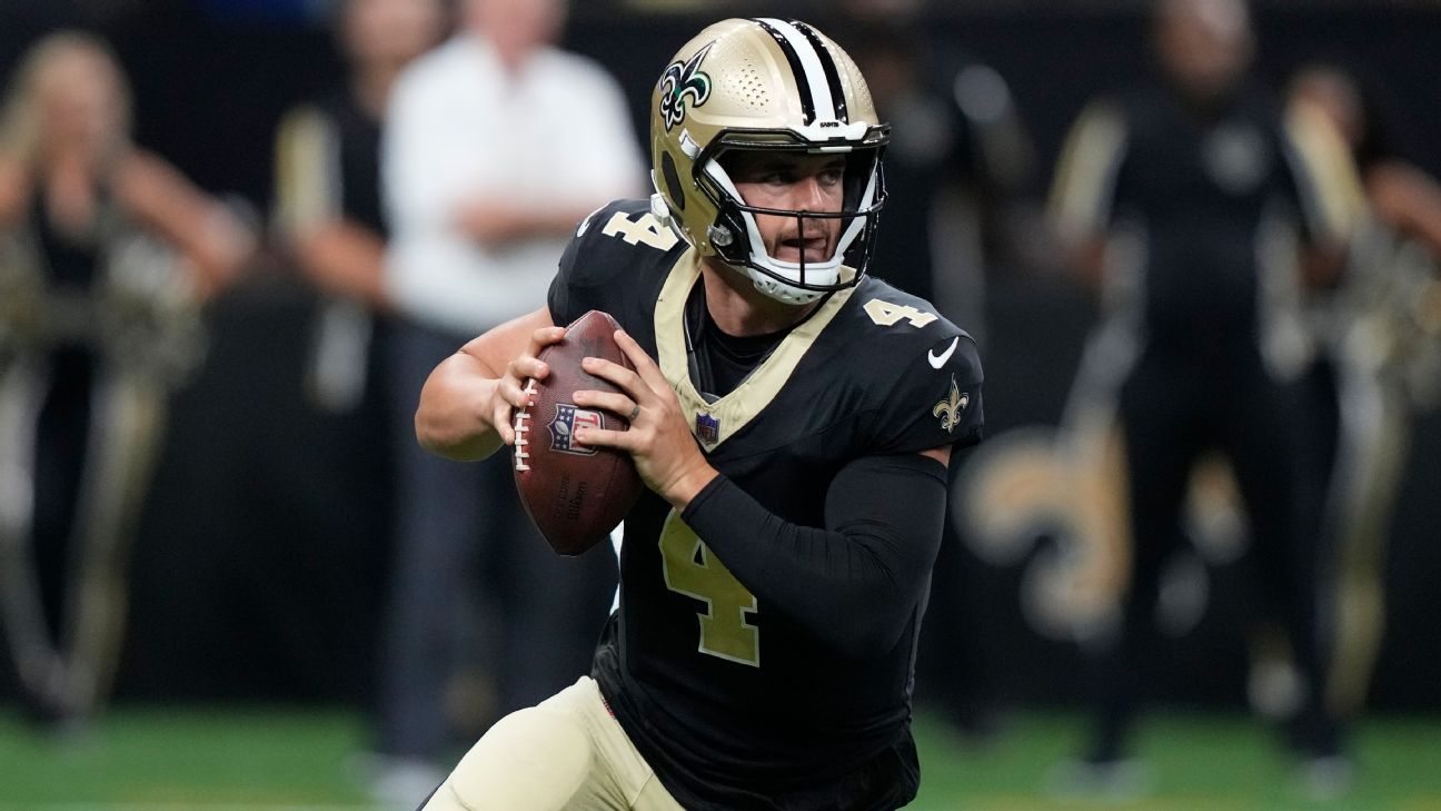 The Explosive Debut of Derek Carr with the New Orleans Saints: NFL ...