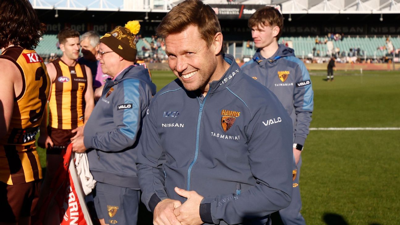 AFL Rohan Connolly Hawthorn Hawks Sam Mitchell exceeded expectations in ...