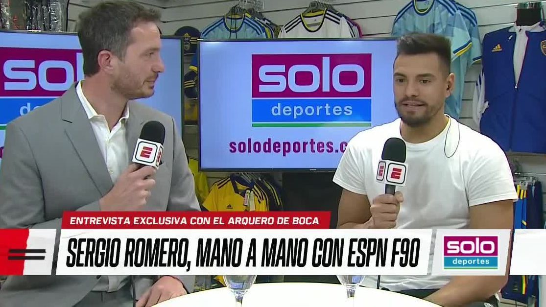 Entrevista exclusiva de Chiquito Romero en ESPN F90 - ESPN