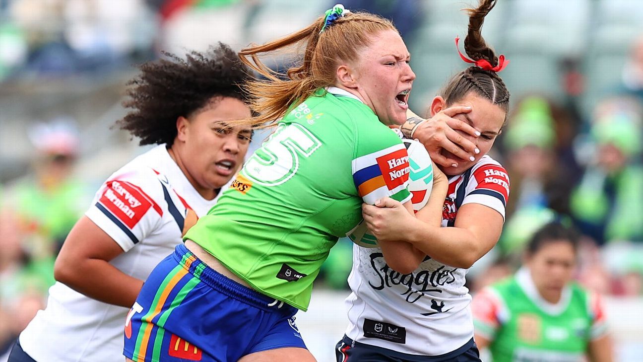 Grace Kemp needed a challenge and is loving her time at the Raiders - ESPN