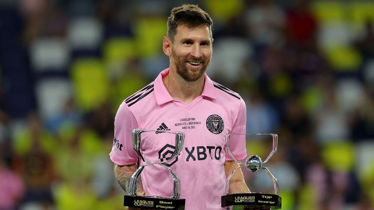 Lionel Messi, MVP y goleador de la Leagues Cup - ESPN