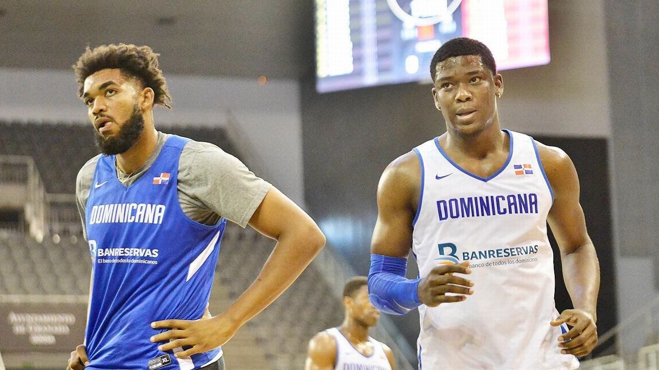 Karl Towns y Ángel Delgado: Las torres de la Selección Dominicana - ESPN