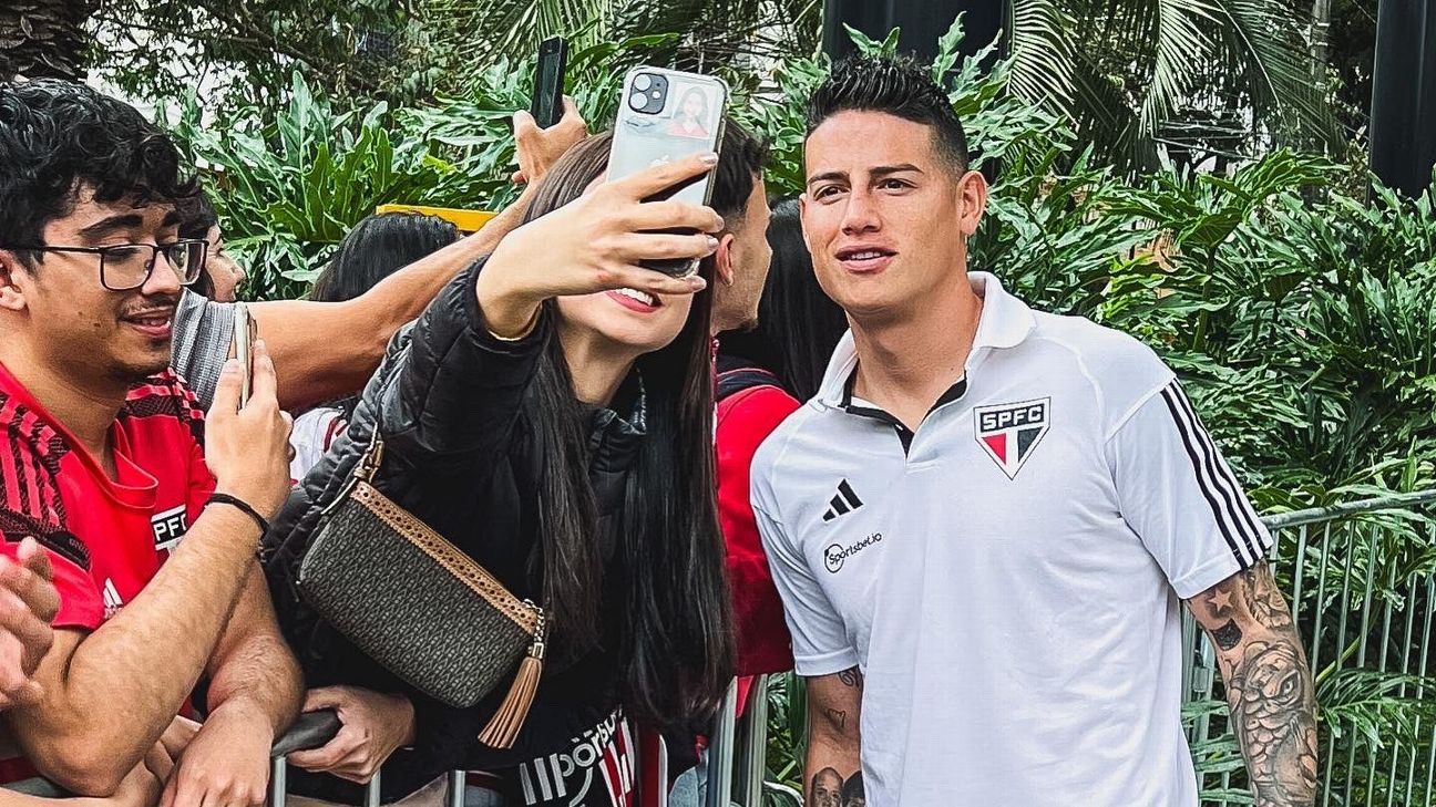 En semana de lista de Selección, James jugó su mejor partido con Sao ...