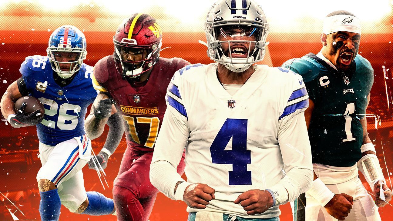 Previa de la NFC Este para la temporada 2023 de la NFL - ESPN