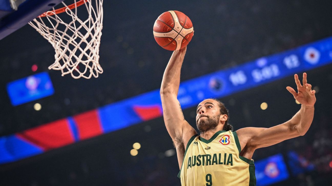 FIBA World Cup 2023 Australia how Xavier Cooks is leading Boomers World ...