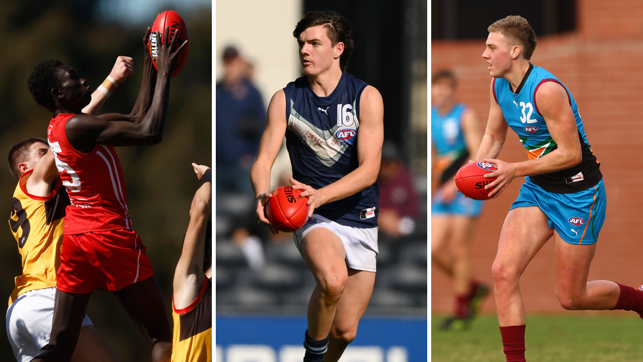 AFL Draft September Power Rankings: First round bolters emerging? - ESPN