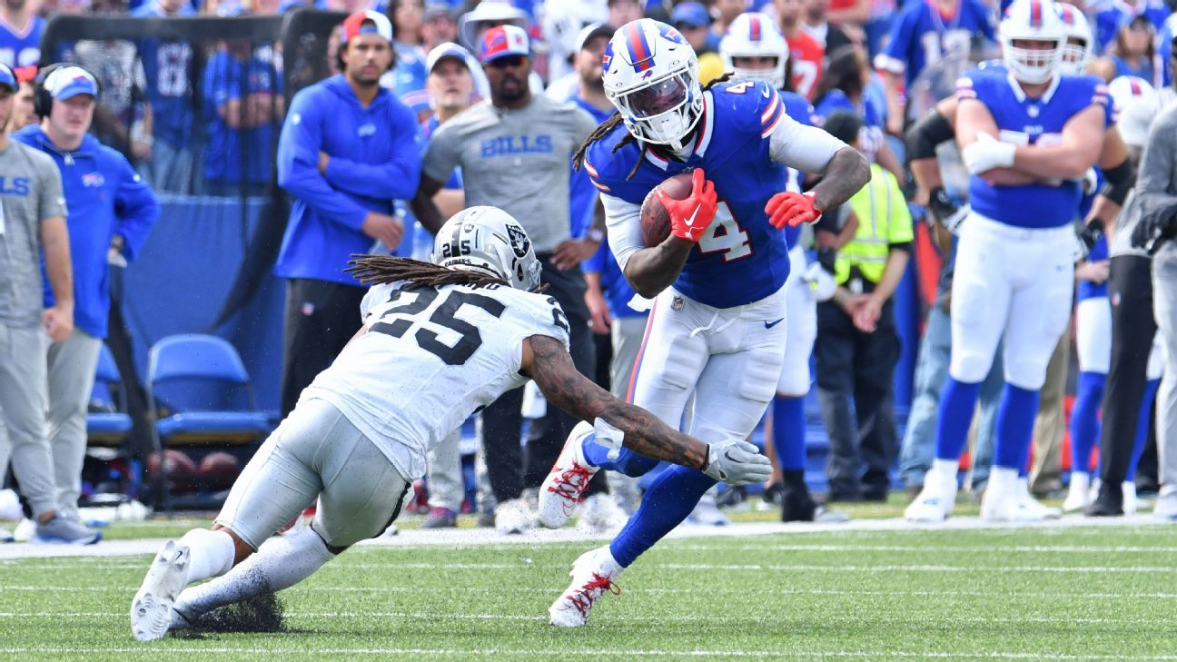Buffalo Bills' balanced approach vs. Raiders could be new blueprint ...