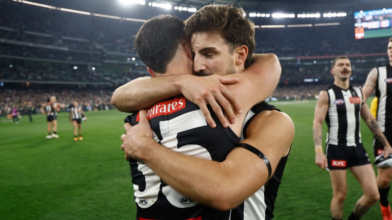 AFL Collingwood Magpies ace Nick Daicos uneasy in Brownlow spotlight - ESPN