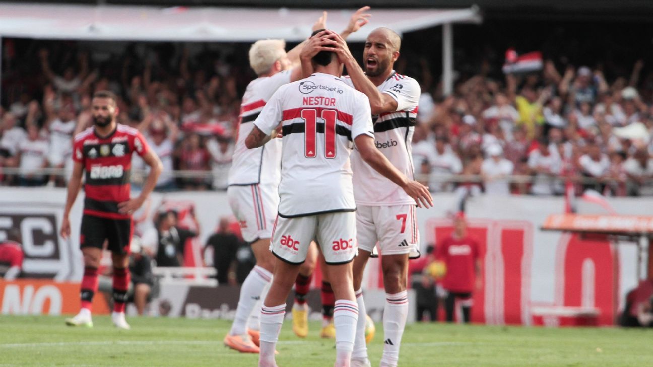 São Paulo leva susto, mas arranca empate do Flamengo em Morumbi lotado ...