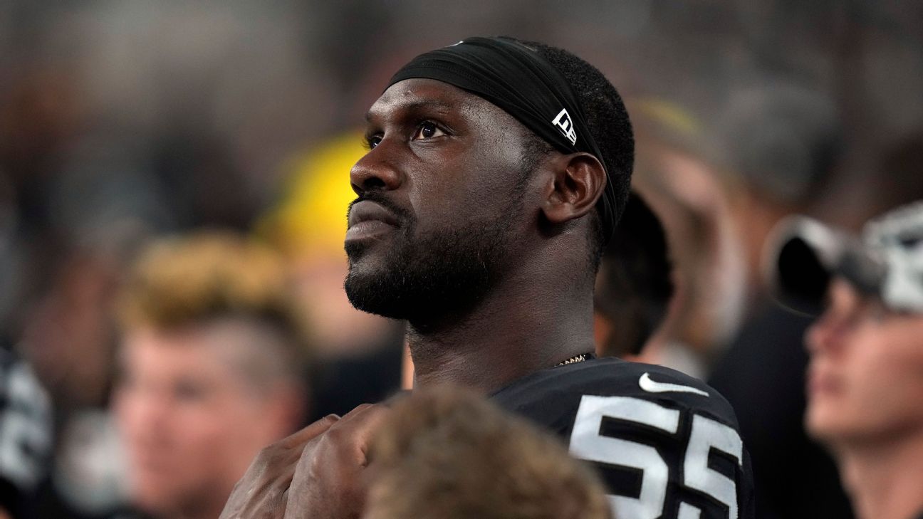 Chandler Jones revela que fue internado en un psiquiátrico - ESPN