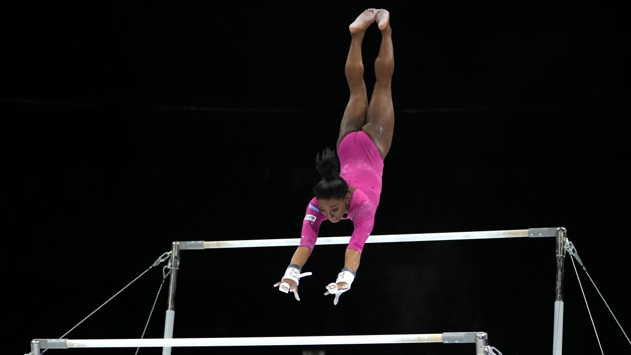 Simone Biles and the USA gymnastics team aim to win a record seventh ...
