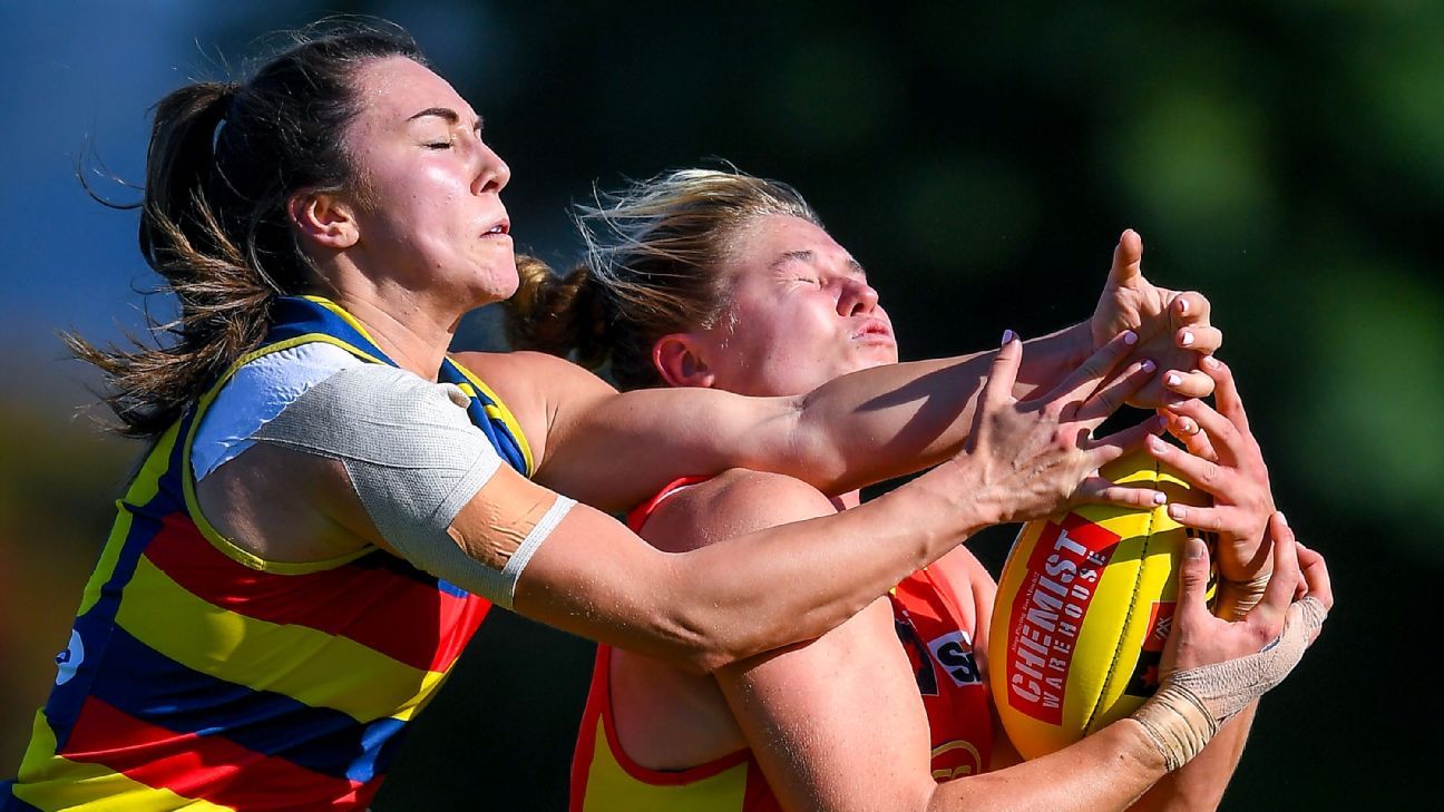 AFLW Round 5 Unbeaten Crows skip past Gold Coast in AFLW win - ESPN