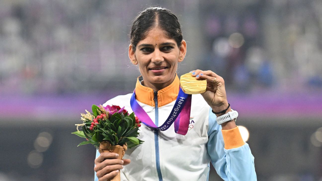 Asian Games: Parul Chaudhary, Annu Rani shine with gold; Tejaswin ...