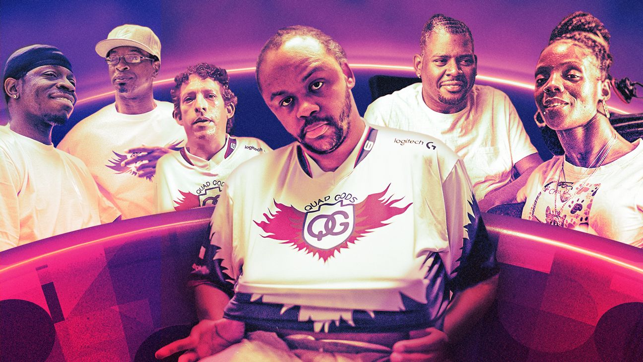 For gamers with quadriplegia, team means everything - ESPN