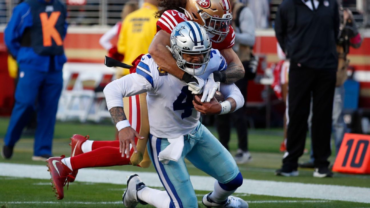 Los Dallas Cowboys juegan por redención ante los San Francisco 49ers - ESPN