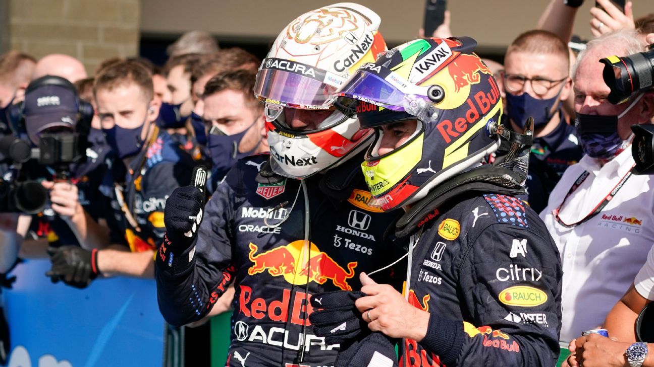 Memorias del GP de los Estados Unidos: Checo y Max campeones en Austin ...