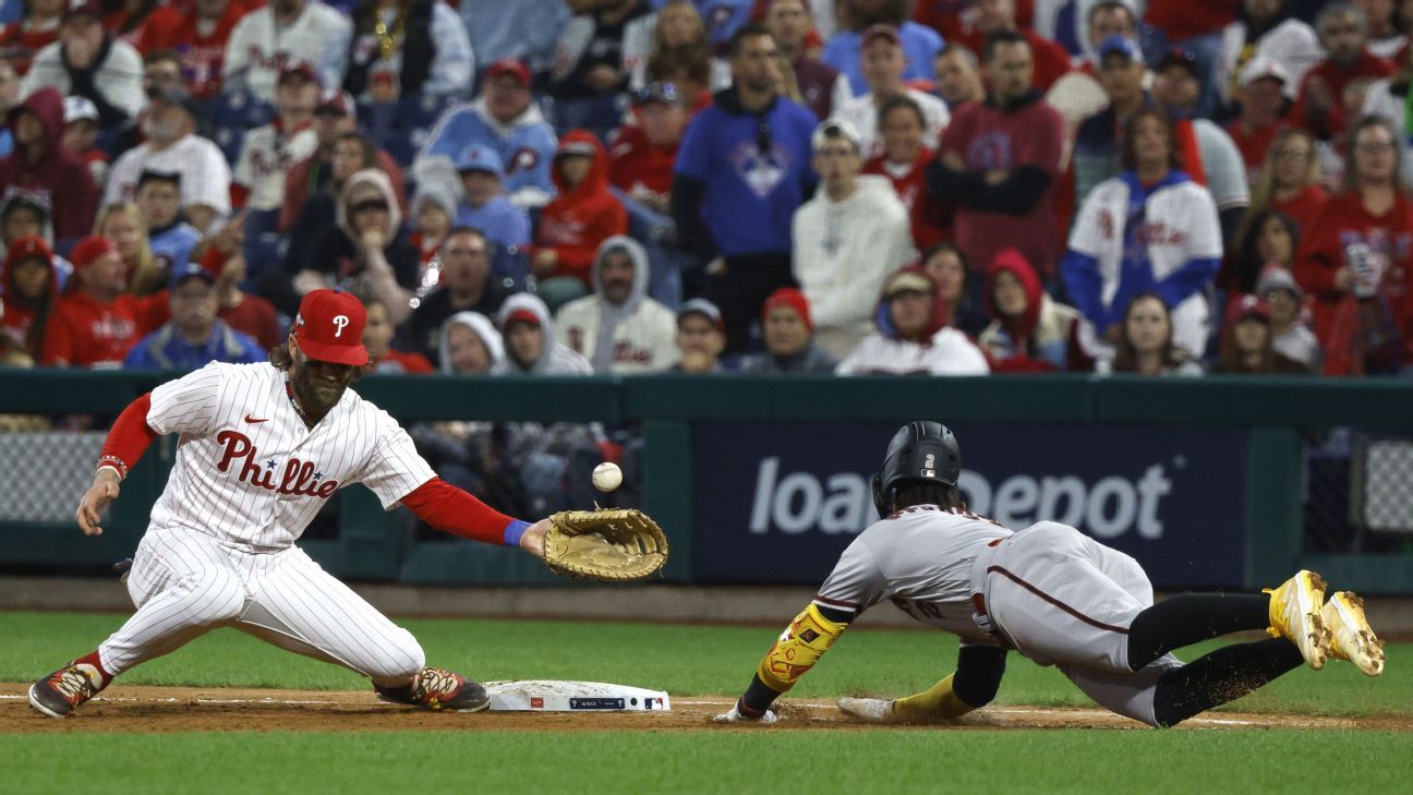 D-Backs con más experiencia que Phillies en un juego 7 - ESPN