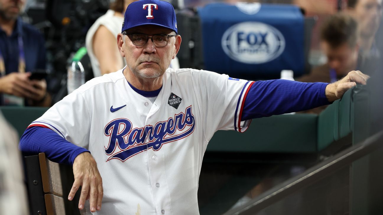 Rangers llegan a la Serie Mundial por Bruce Bochy - ESPN