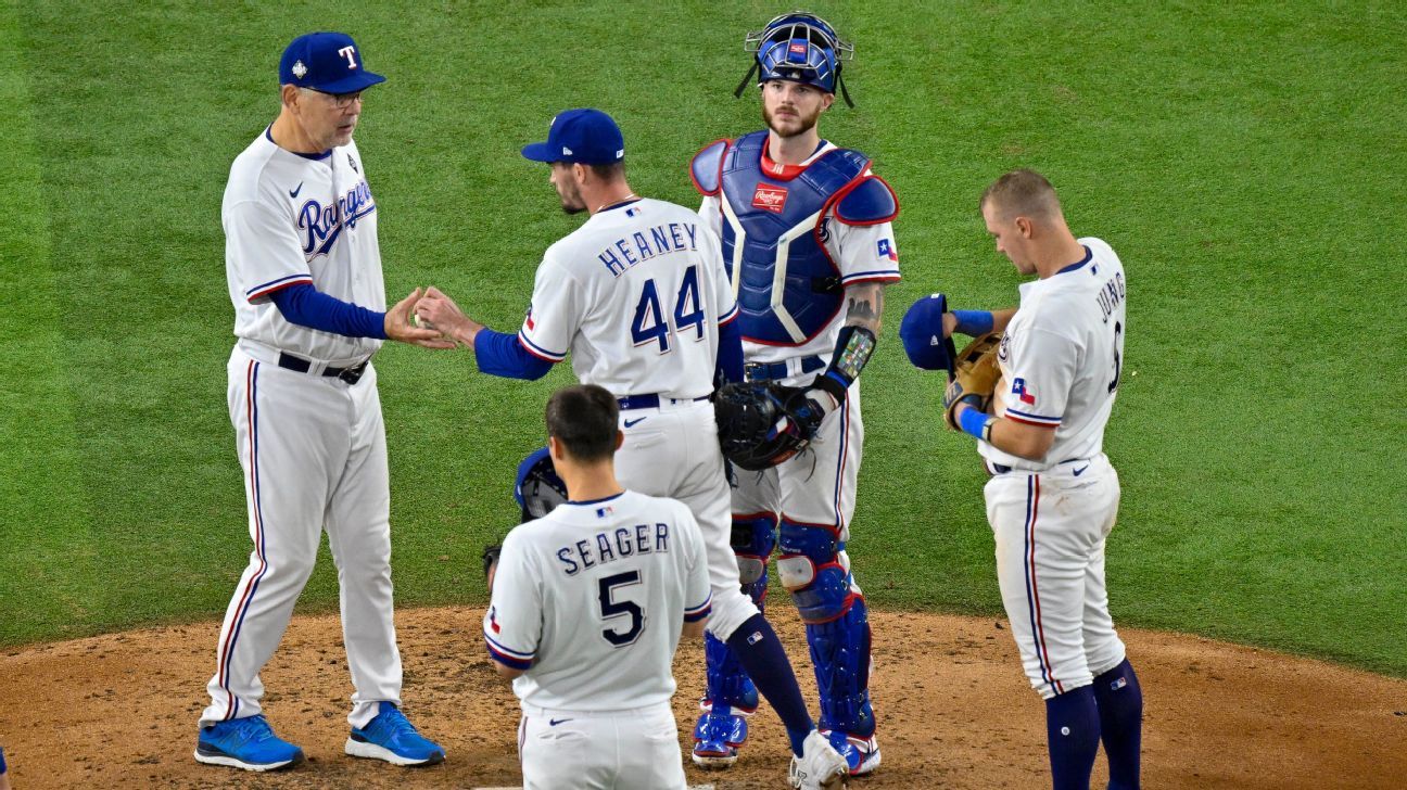 World Series 2023: Game 4 pitching plans for Rangers, D-backs - ESPN