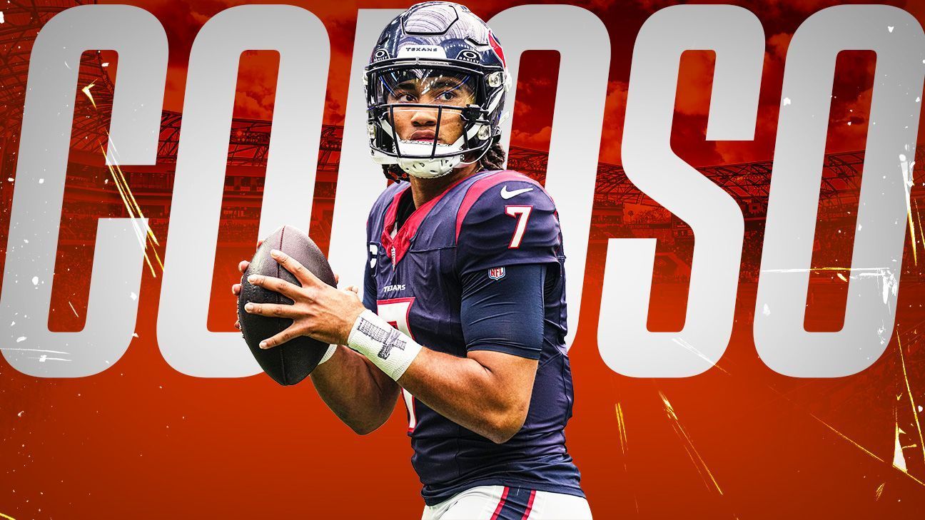 C.J. Stroud, de los Houston Texans, es el Coloso de la Semana 9 - ESPN